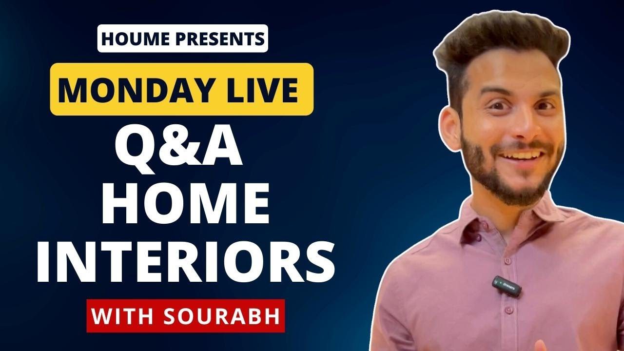 Monday Live with Sourabh E1 houme india every monday 9pm